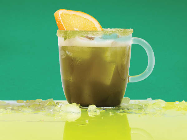 Sparkling Matcha Mule | Hy-Vee