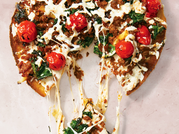 Sausage and Veggie Grilled Pizza | Hy-Vee