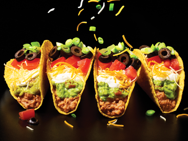 Seven-Layer Dip Tacos | Hy-Vee