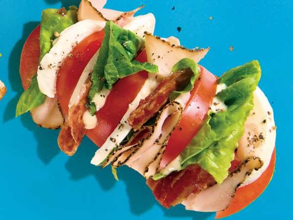 Hasselback Tomato Clubs | Keto Club Sandwich Recipe | Hy-Vee | Hy-Vee