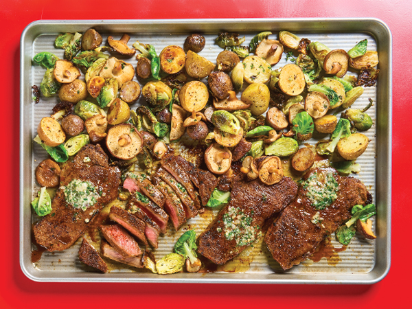 Chef Anne Cort's Eye of Round Roast with Roasted Root Vegetables | Hy-Vee