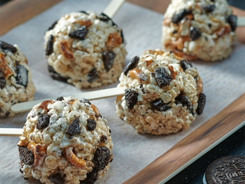 Crispy Cocoa Marshmallow Bars | Hy-Vee