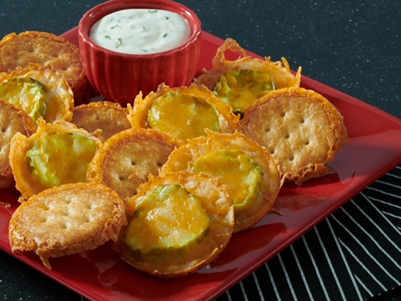 Cheesy Ritz Pickle Chips | Hy-Vee