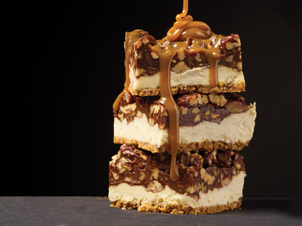Chocolate-Pecan Cheesecake Bars | Hy-Vee