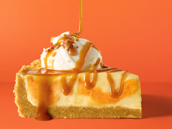 Pumpkin Pie Layered Cheesecake | Hy-Vee