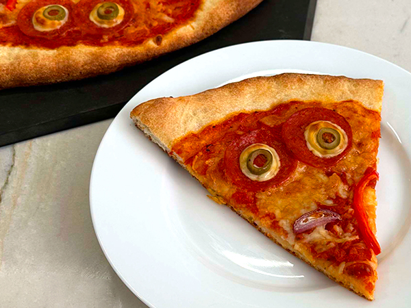 Monster Faces on Pizza | Hy-Vee