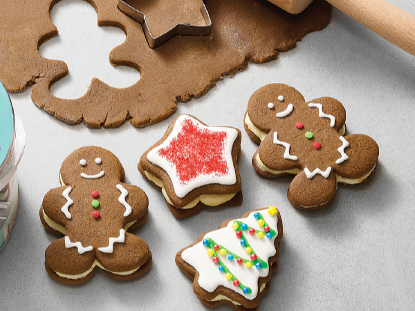 Gingerbread Sandwich Cookies | Hy-Vee