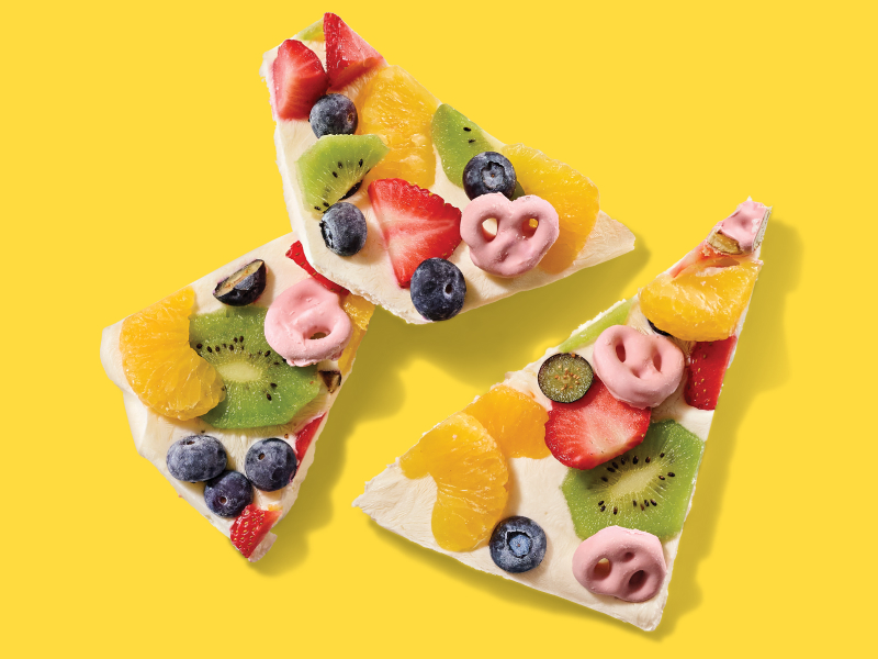 Fruit-and-Pretzel Yogurt Bark | Hy-Vee