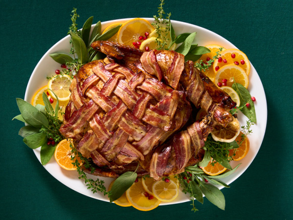 Maple Bacon-Wrapped Turkey | Hy-Vee