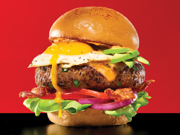Spicy Avocado Pepper Jack Burgers | Hy-Vee