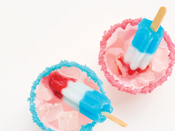 Patriotic Ice Pop Cocktails | Hy-Vee