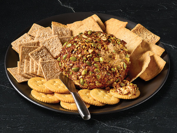 Pizza on the Brain Cheese Ball | Hy-Vee