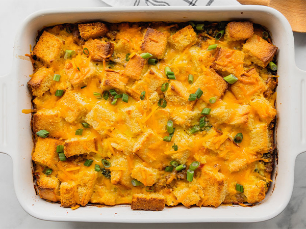 Cornbread Brunch Bake | Hy-Vee