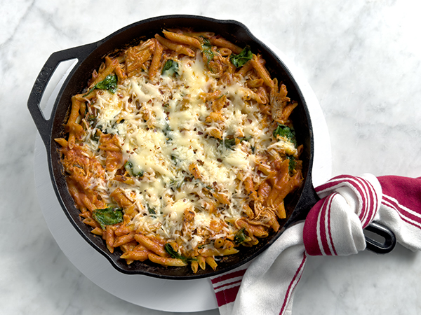 Spicy Turkey and Vegetable Pasta Bake | Hy-Vee