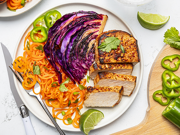 Fiesta Lime Pork Chops | Hy-Vee