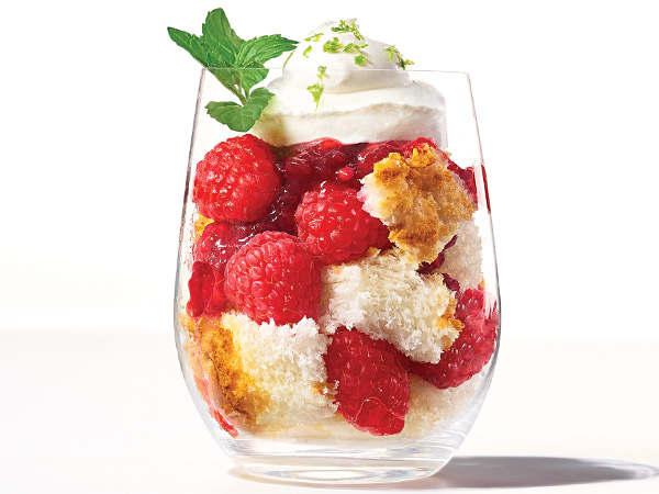 Raspberry Angel Food Cake Parfaits | Hy-Vee
