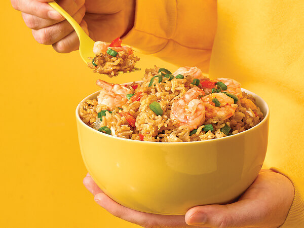Sheet-Pan No-Fry Fried Rice | Hy-Vee