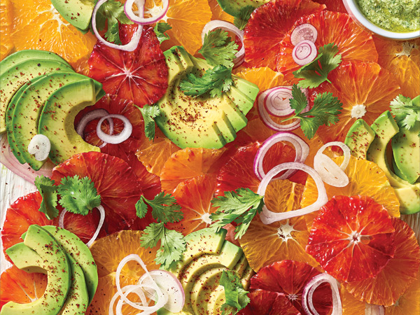 Blood Orange, Avocado and Shallot Salad | Hy-Vee