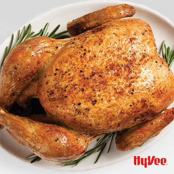 Easy & Simple Roast Chicken Recipe | How to Roast a Chicken | Hy-Vee