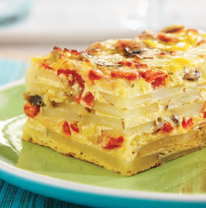 Fontina Potato Strata | Hy-Vee