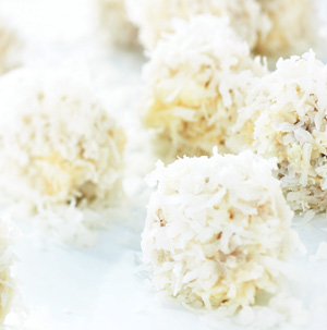 Chocolate-Dipped Coconut Macaroons | Hy-Vee