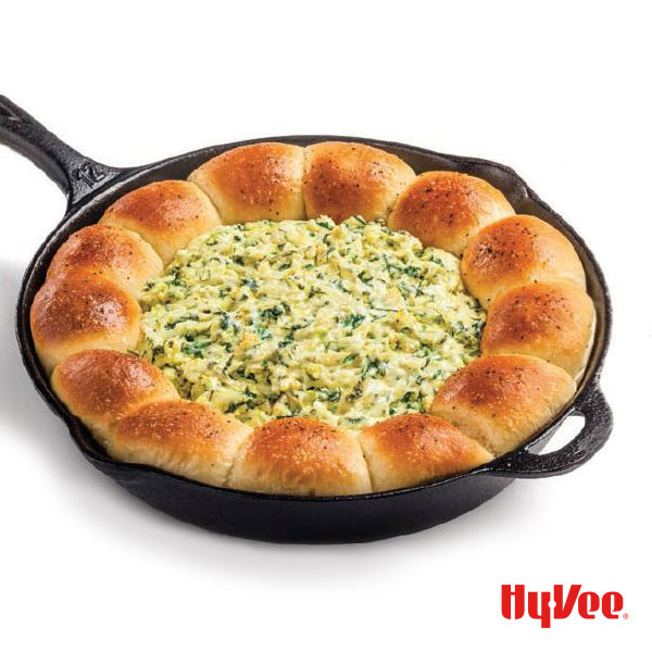 Easy Spinach Calzones | Hy-Vee