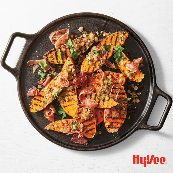 Grilled Zucchini Boats With Greek Salad Hy Vee