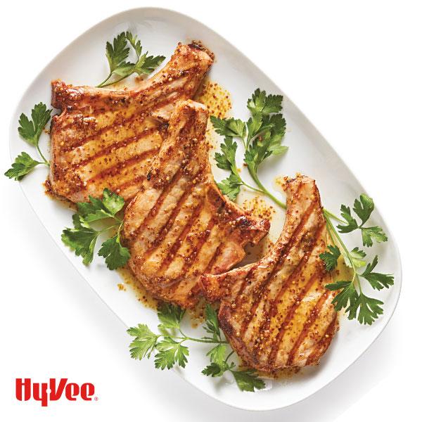 Honey Almond Pork Chops | Hy-Vee