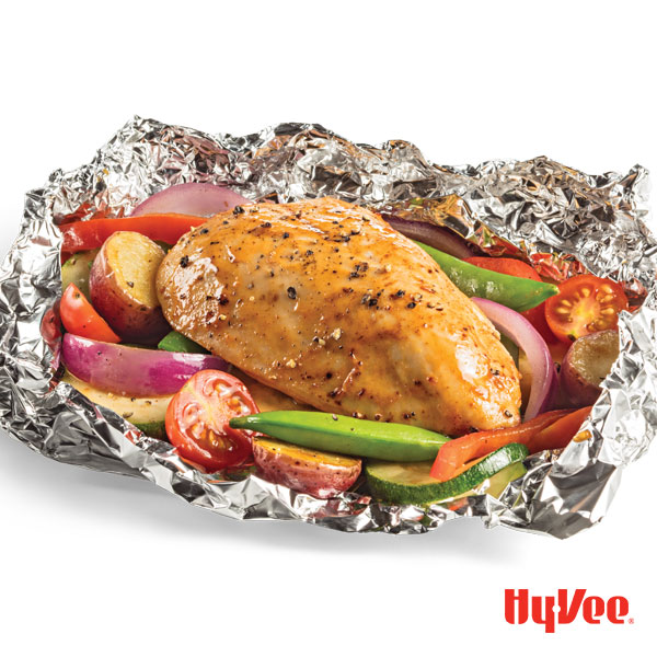 Herb-Roasted Chicken with Vegetables | Hy-Vee